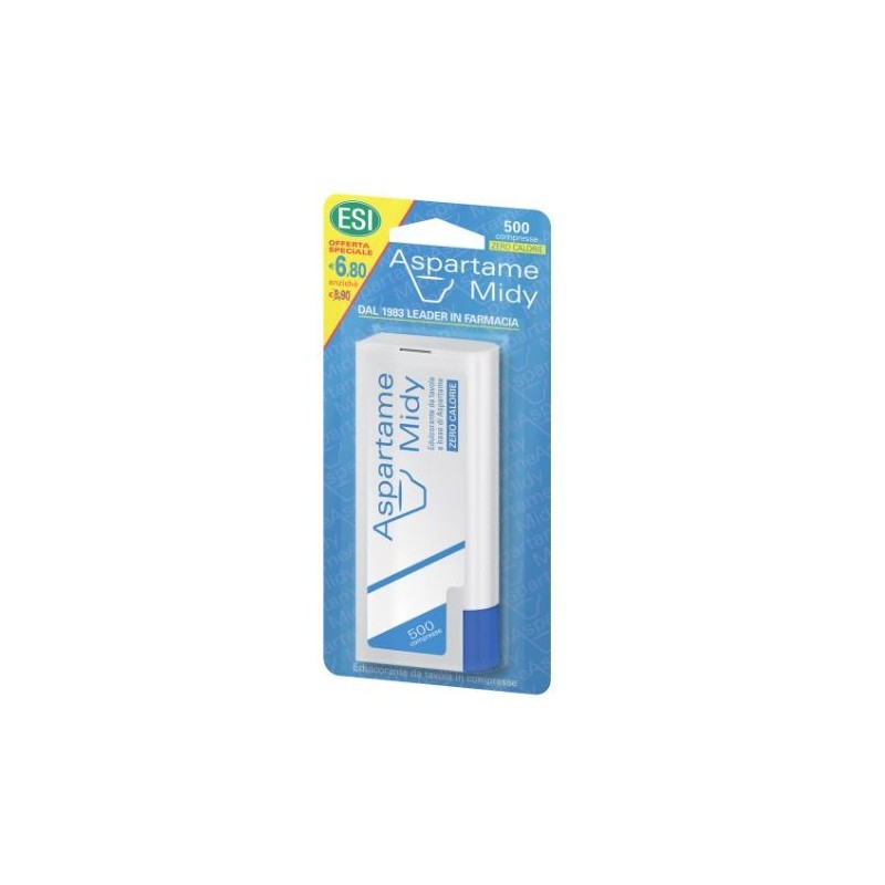 ASPARTAME MIDY 500CPR OFS - Farmaglobo