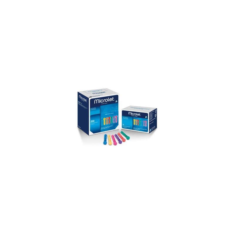 MICROLET LANCETS 200 LANCETTE - Farmaglobo