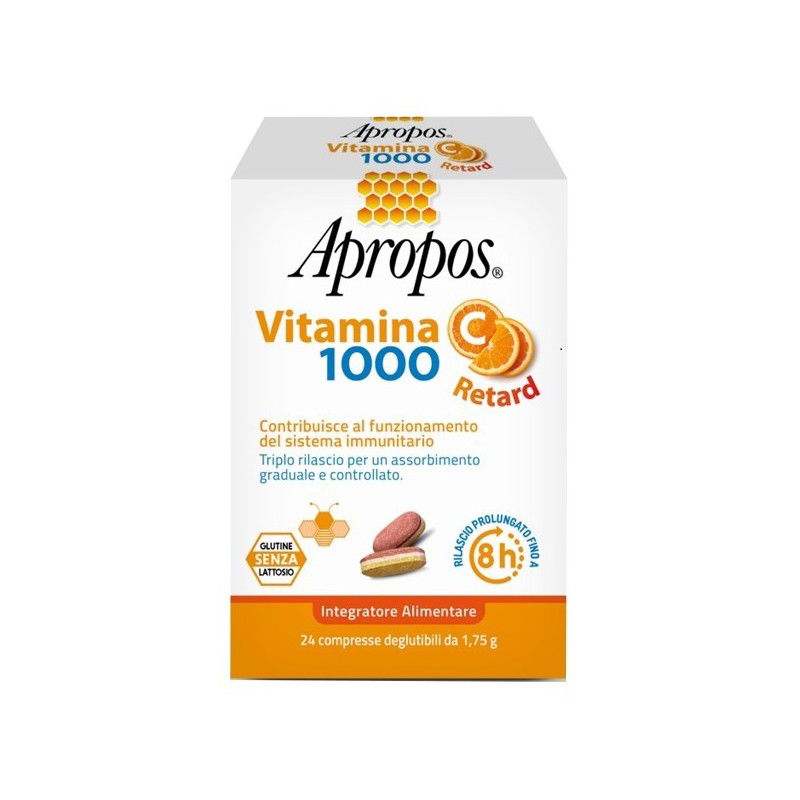 APROPOS VITAMINA C 1000 24CPR - Farmaglobo