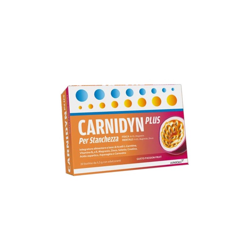 Carnidyn Plus 20 Bustine – Integratore Energetico - Farmaglobo