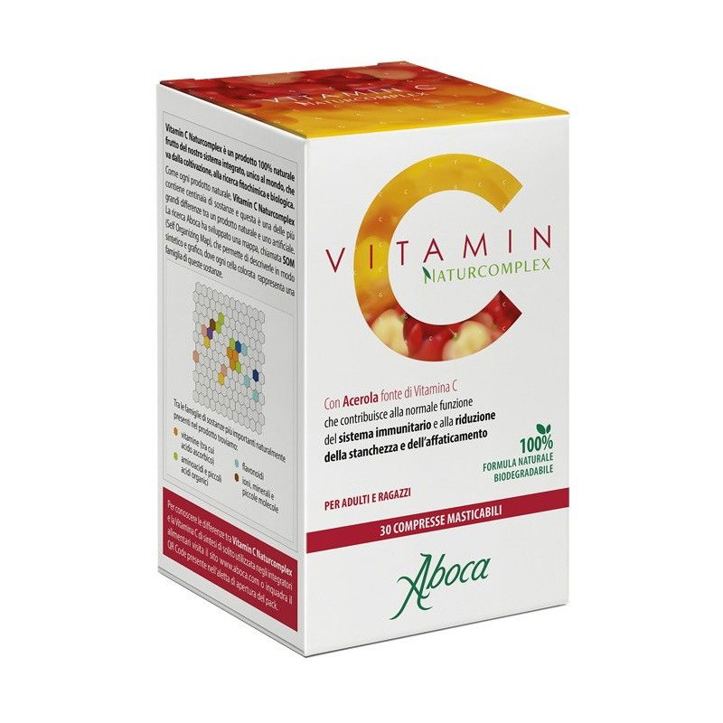 VITAMIN C NATURCOMPLEX 30CPR - Farmaglobo