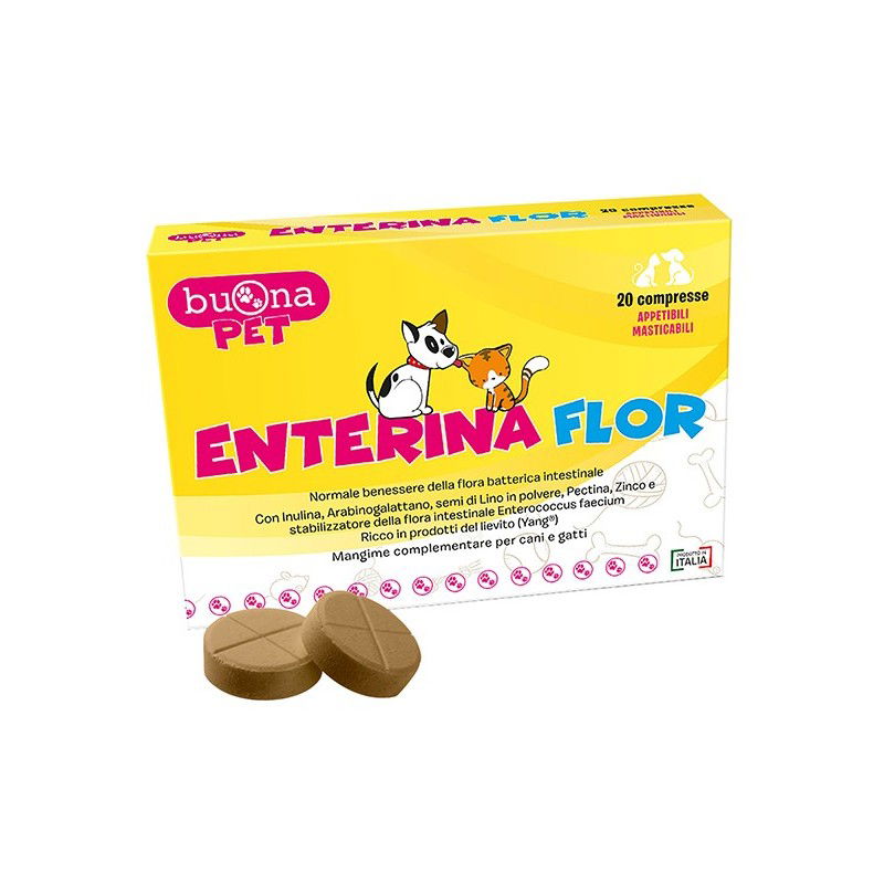 ENTERINA FLOR 20CPR VET - Farmaglobo